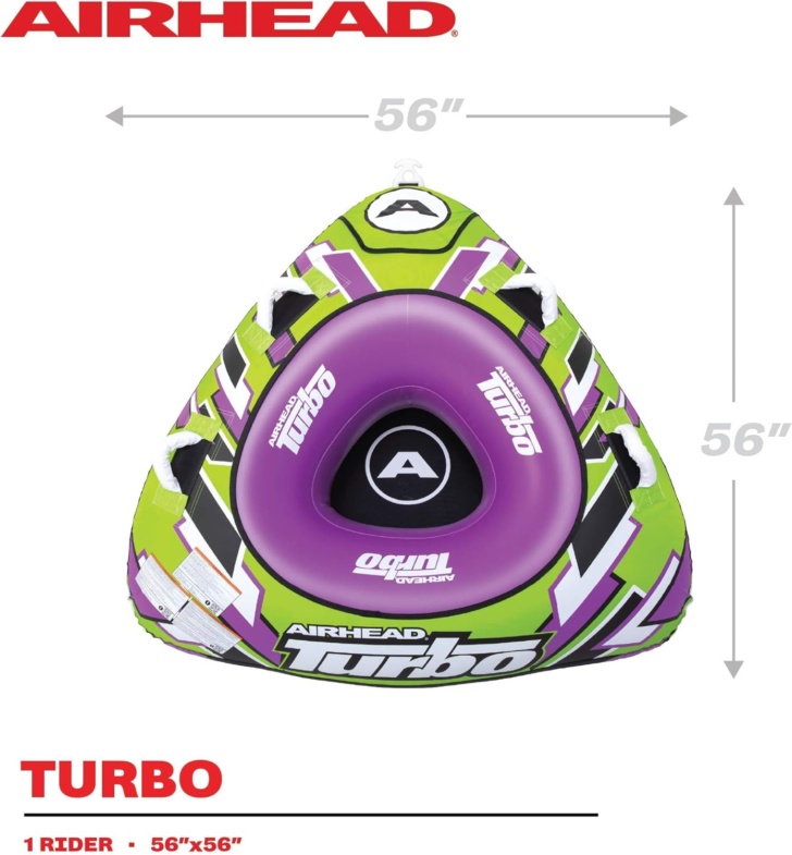 AIRHEAD Rider Towable Tube Review – Salty Boating