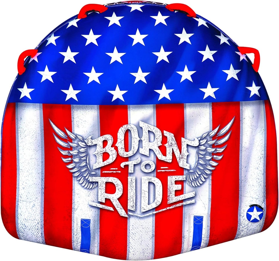 Wow World of Watersports Born to Ride Inflatable Towable Deck Tube ...