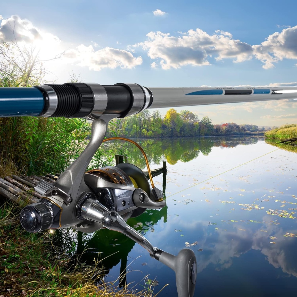 Yoshikawa Baitfeeder Spinning Reel Fishing Review – Salty Boating