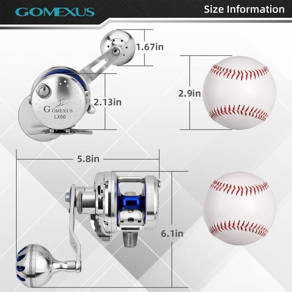 GOMEXUS Slow Pitch Jigging Reel Review – Salty Boating