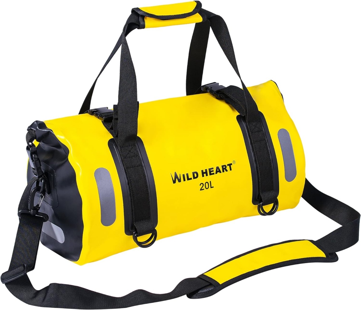 WILD HEART Waterproof Bag Duffel Bag 20L Review – Salty Boating